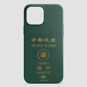 Passport Phone Case - Taiwan Passport Mobile Cover