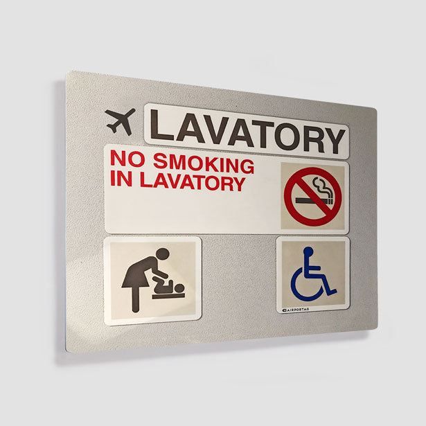 Lavatory - Metal Print