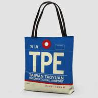 Tote Bag - TPE - Taiwan Taoyuan Airport, Taipei