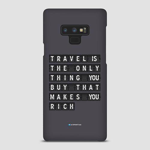 Travel Quote Phone Case - Travel is the only thing you buy that makes ...