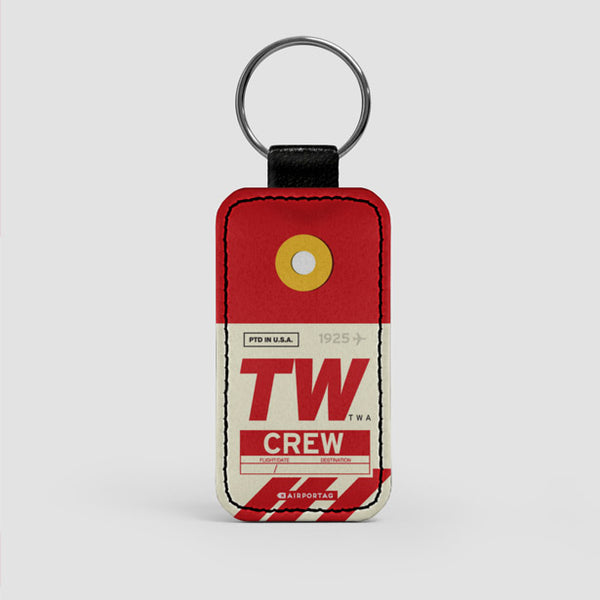 TW - Leather Keychain