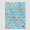 Throw Blanket - VCP airport code pattern.