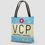 Tote Bag - VCP - Viracopos/Campinas Intl Airport - São Paulo, Brazil