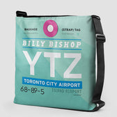 Tote Bag - YTZ - Billy Bishop Toronto City Airport - Ontario, Canada ...