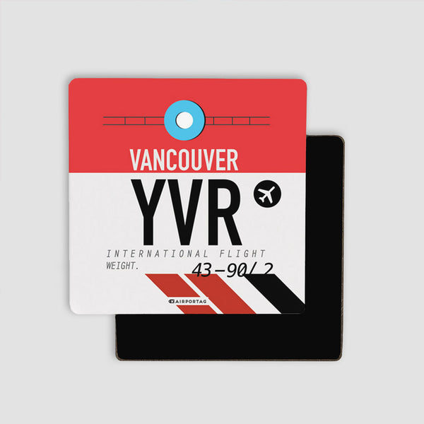 Fridge Magnets - Vancouver Airport - IATA code YVR