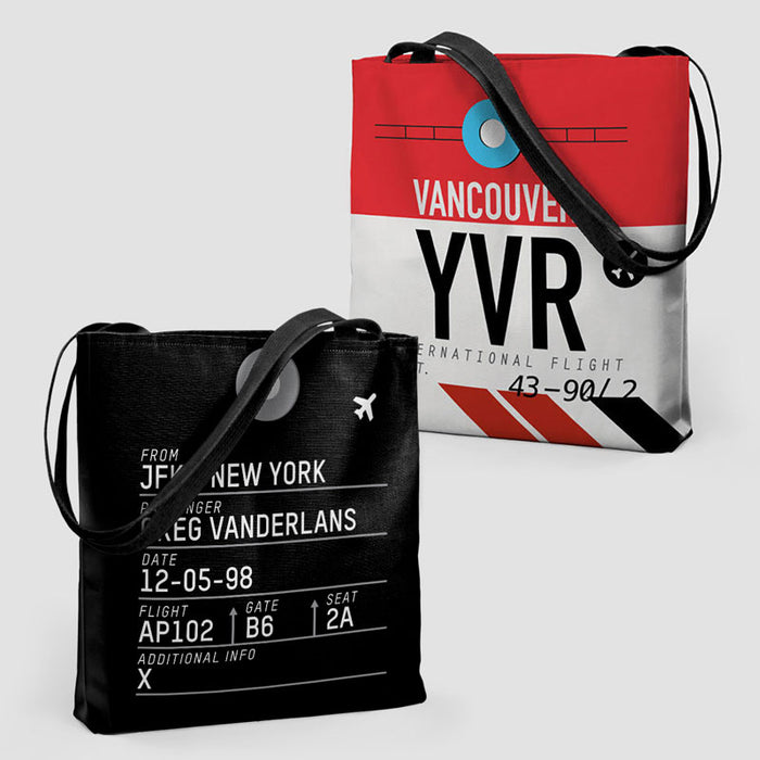 Tote Bag - YVR - Vancouver Intl Airport