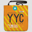 Tote Bag - YYC - Calgary International Airport - IATA code YYC