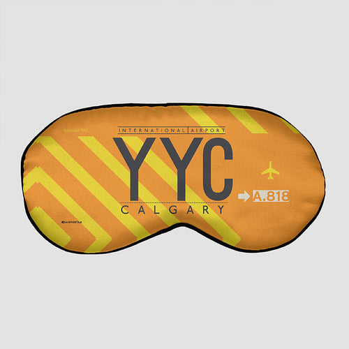 YYC - Calgary Airport - Calgary, Alberta, Canada - Eye Mask