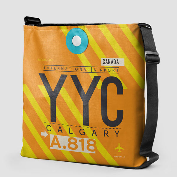 Tote Bag - YYC - Calgary International Airport - IATA code YYC