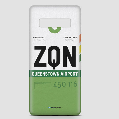 Airport Code Phone Case - IATA code ZQN Mobile Cover