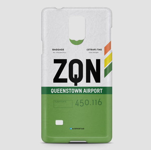 Airport Code Phone Case - IATA code ZQN Mobile Cover