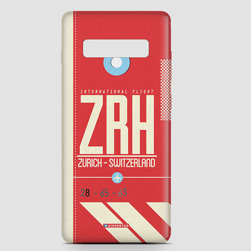 Airport Code Phone Case - IATA code ZRH Mobile Cover