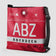 Tote Bag - ABZ - Aberdeen Airport - IATA code ABZ