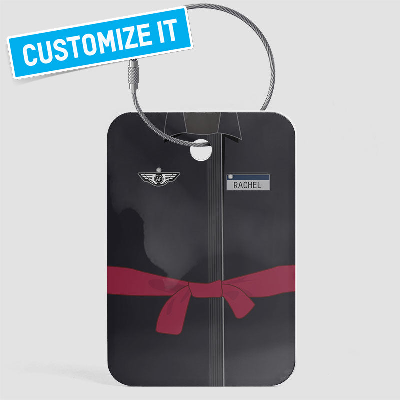 AF Female Cabin Crew Uniform - Luggage Tag