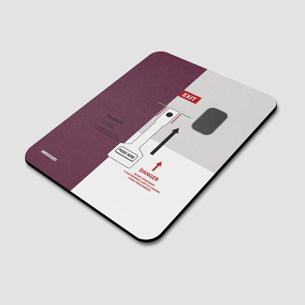 QR Door - Mousepad
