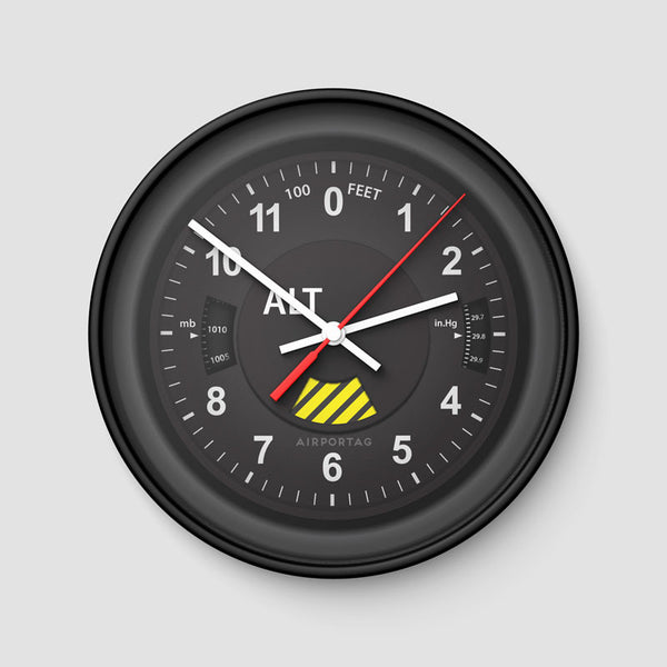 Aviation and Travel Themed Wall Clocks - Airportag