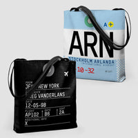 Tote Bag - ARN - Stockholm Arlanda Airport - IATA code ARN