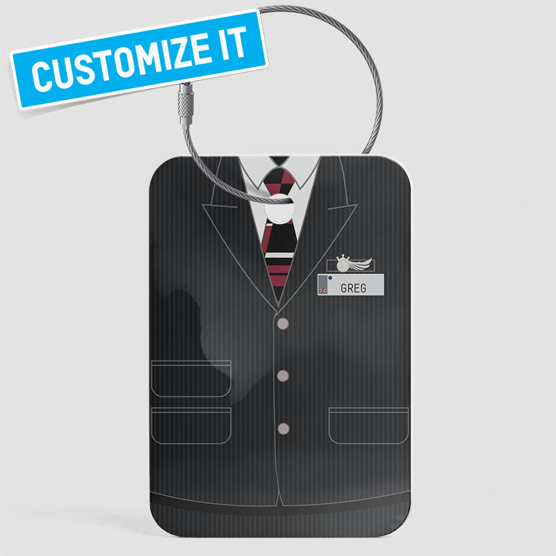 BA Male Cabin Crew Uniform - Luggage Tag