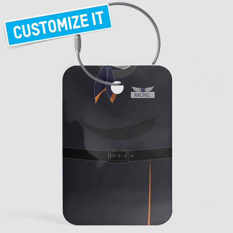 B6 Female Cabin Crew Uniform - Luggage Tag