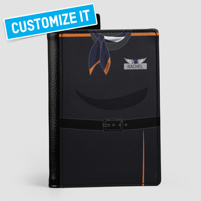 B6 Female Cabin Crew Uniform - Passport Cover