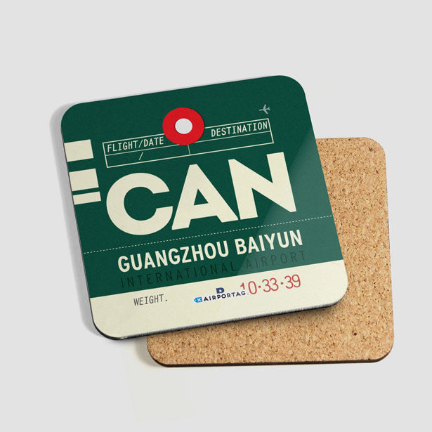 CAN - Guangzhou Baiyun Airport - Guangzhou, China - Coasters