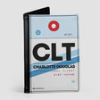 Passport Cover - Charlotte Douglas International Airport - IATA code CLT