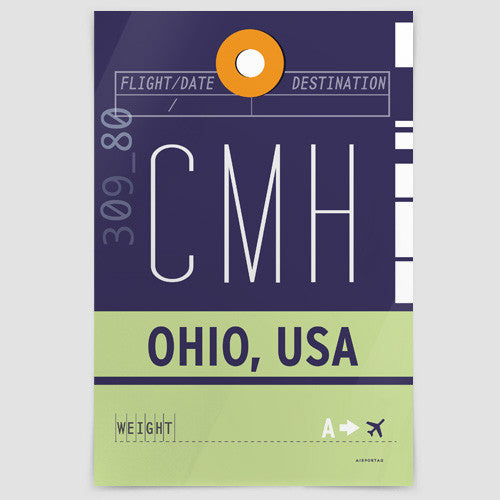 Airport Code CMH - Port Columbus Airport