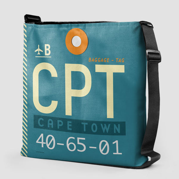 Tote Bag - CPT - Cape Town International Airport - IATA code CPT