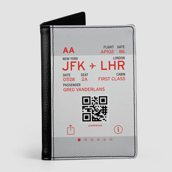 Digital Boarding Pass - Passport Cover