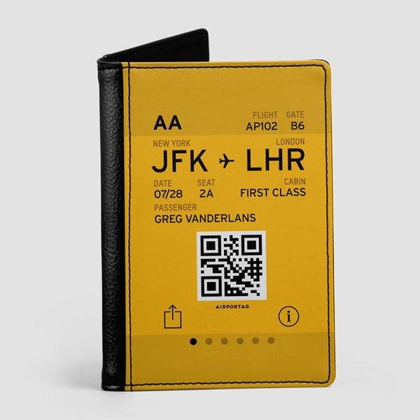 Digital Boarding Pass - Passport Cover