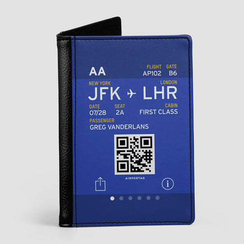 Digital Boarding Pass - Passport Cover