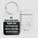 Custom Luggage Tag - Made just for you
