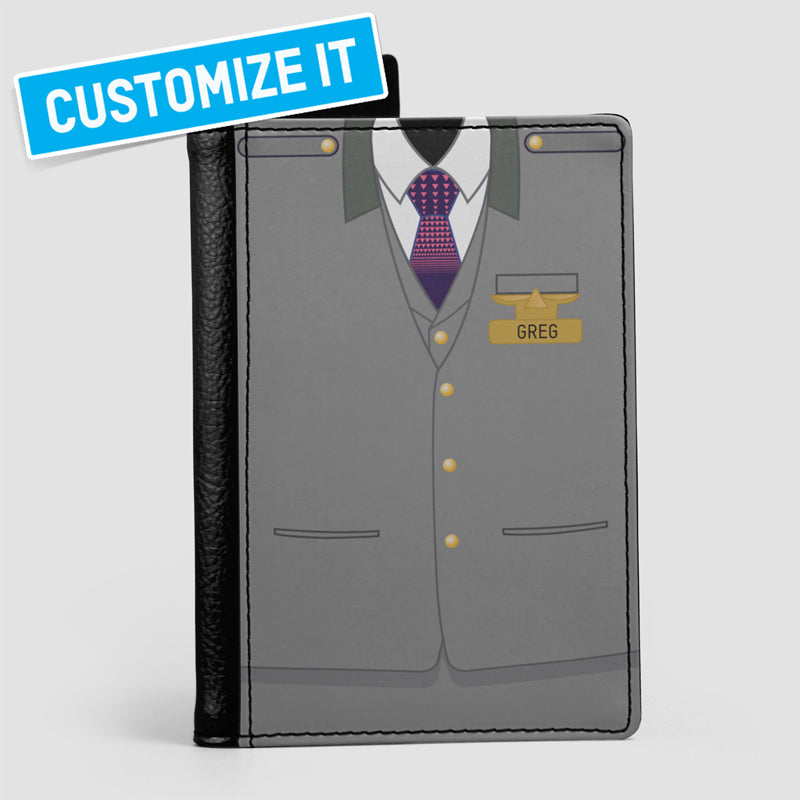 DL Male Cabin Crew Uniform - Passport Cover