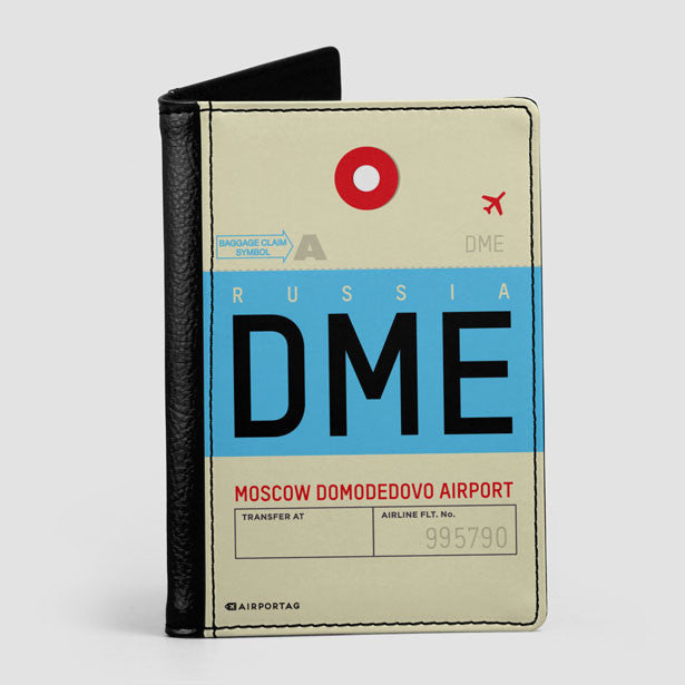 Passport Cover - Domodedovo Airport - IATA code DME