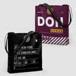 Tote Bag - DOH - Aberdeen Airport - IATA code DOH