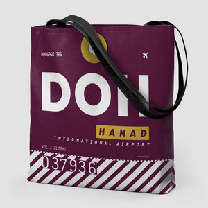 Tote Bag - DOH - Aberdeen Airport - IATA code DOH