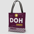 Tote Bag - DOH - Aberdeen Airport - IATA code DOH