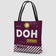 Tote Bag - DOH - Aberdeen Airport - IATA code DOH