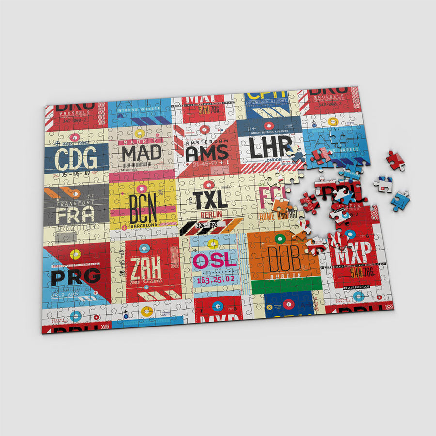 Aviation and Travel Themed Puzzles - Airportag