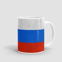 Russian Flag - Coffee Mug