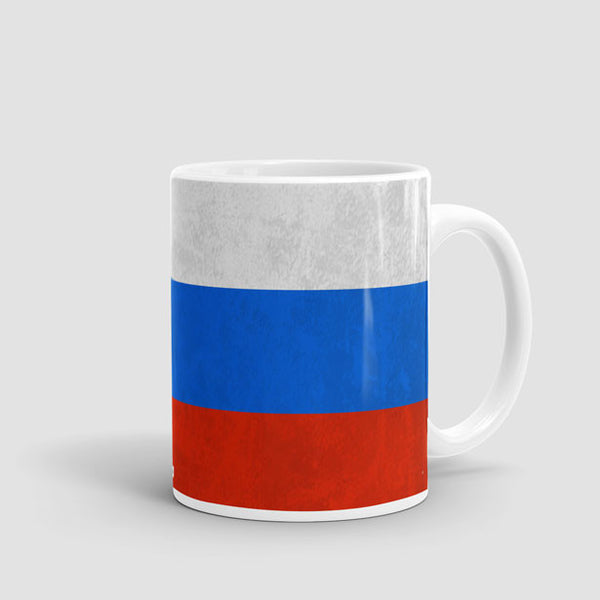 Russian Flag - Coffee Mug