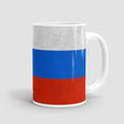 Russian Flag - Coffee Mug