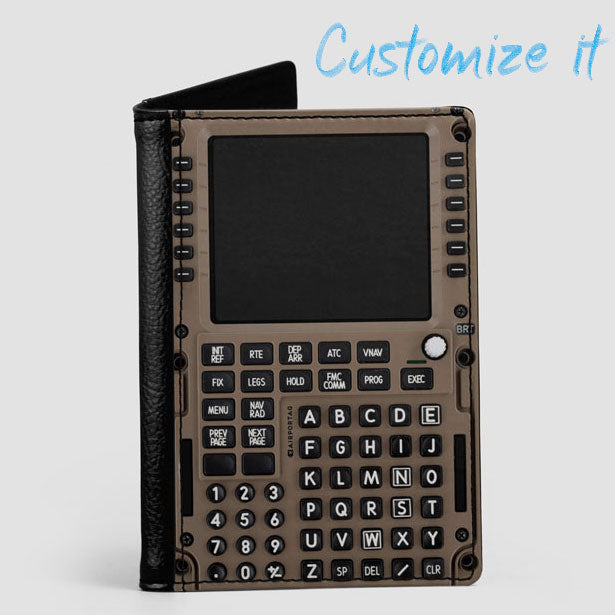 Flight Management Computer 747 - Passport Cover (MCDU)