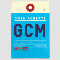 Poster - Wall Art Print - GCM - Owen Roberts Intl Airport