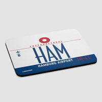 HAM - Hamburg Airport - Hamburg, Germany - Mousepad
