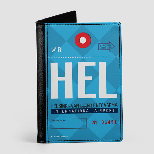 Passport Cover - Helsinki Airport - IATA code HEL