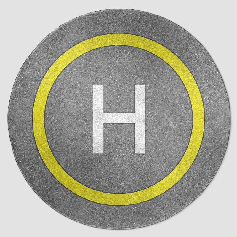 Heliport - Round Rug