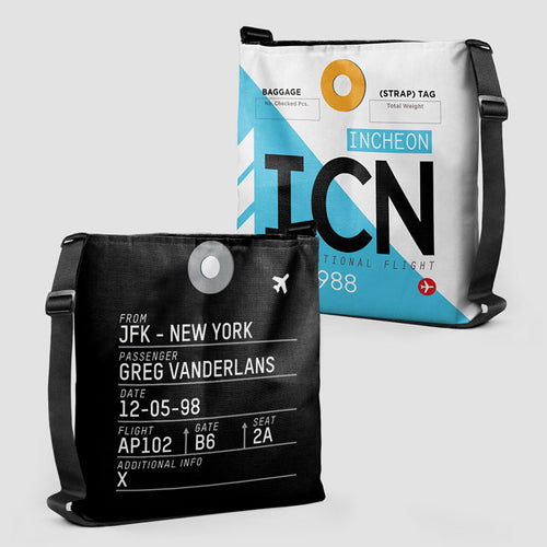 Tote Bag - ICN - Incheon International Airport - IATA code ICN