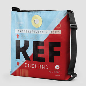 Tote Bag - KEF - KEFLAVÍK AIRPORT - IATA code KEF