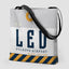 Tote Bag - LED - Pulkovo Airport - Saint Petersburg, Russia - IATA code LED